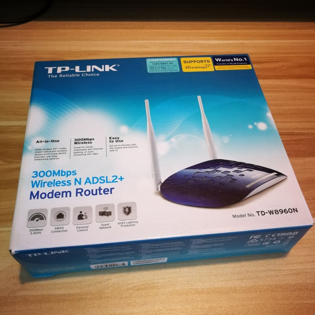 Streamyx modem router TD-W8960N TP Link | Shopee Malaysia