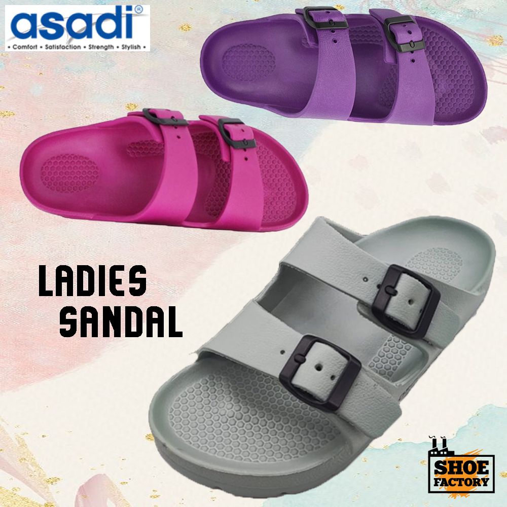Asadi Ladies Sandals Slipper Sandal Perempuan LJA-1468 | Shopee Malaysia