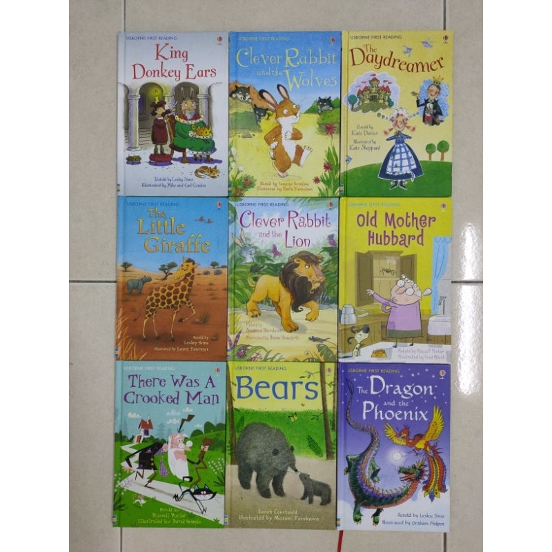 [BB] [Usborne First Reading : Level 2] Assorted Titles (Set 1) (Hardcover) (Children / NILAM ...