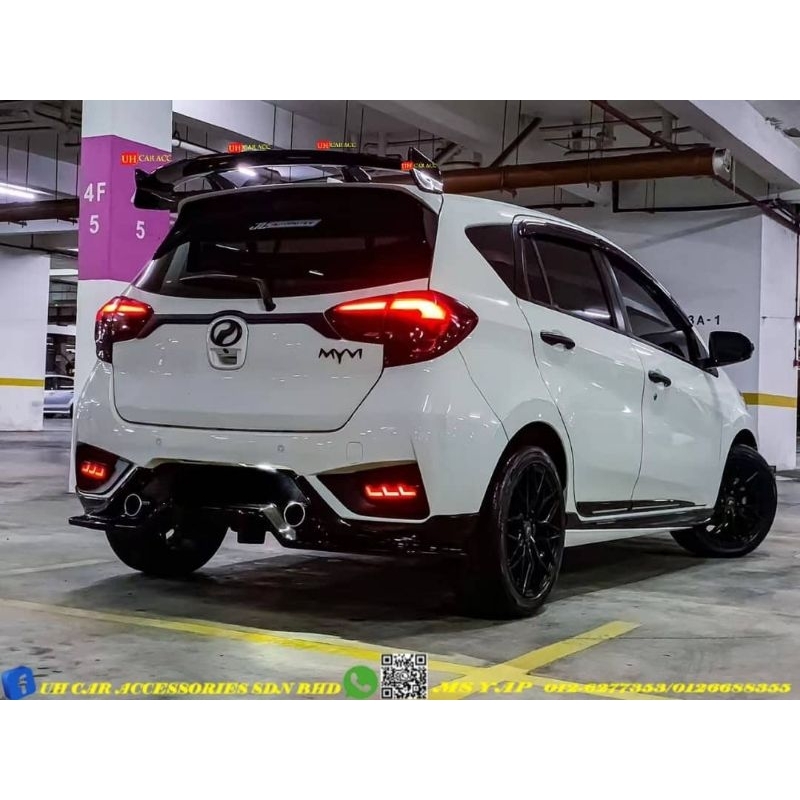MZ SPOILER PERODUA MYVI AXIA ATIVA HONDA CITY HATCHBACK ABS WITH PAINT ...