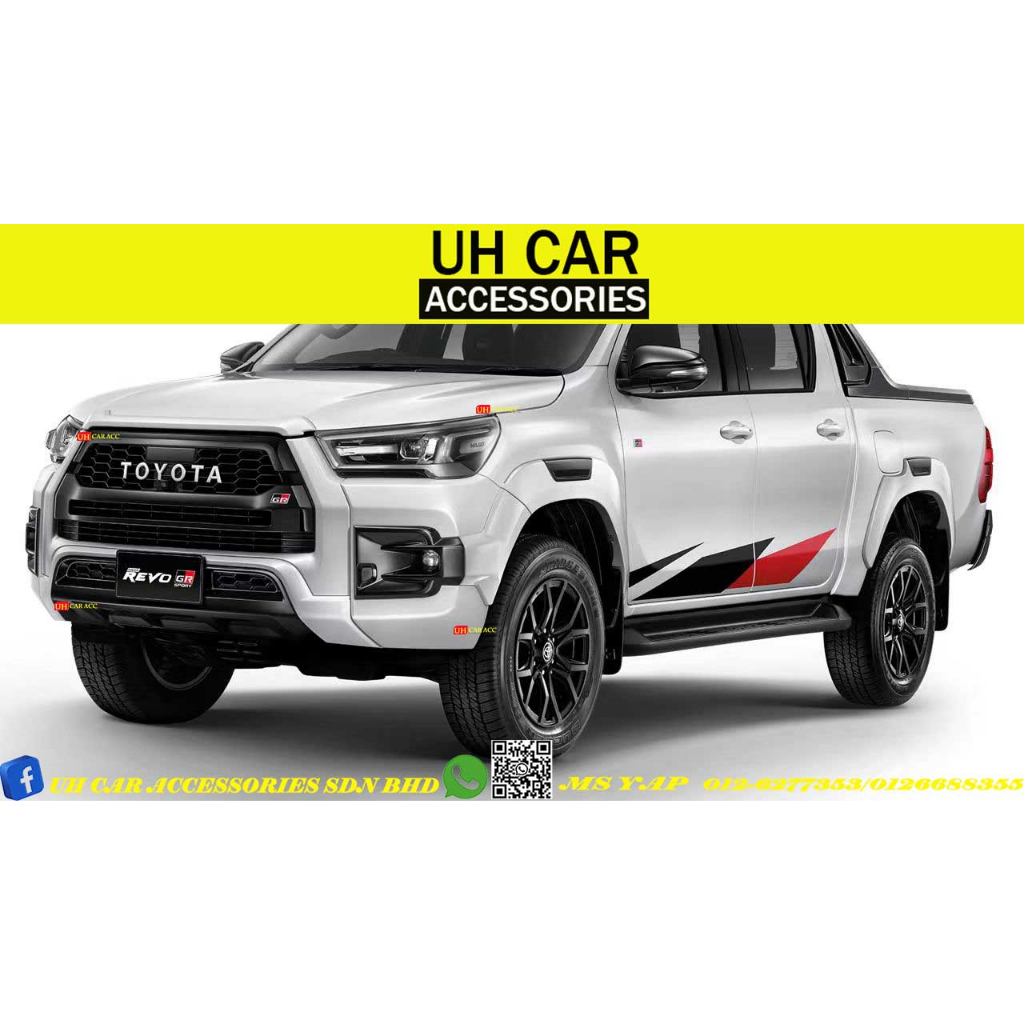 TOYOTA HILUX REVO ROCCO ROGUE CONVERT GR BUMPER BODYKIT GRILLE FENDER ...