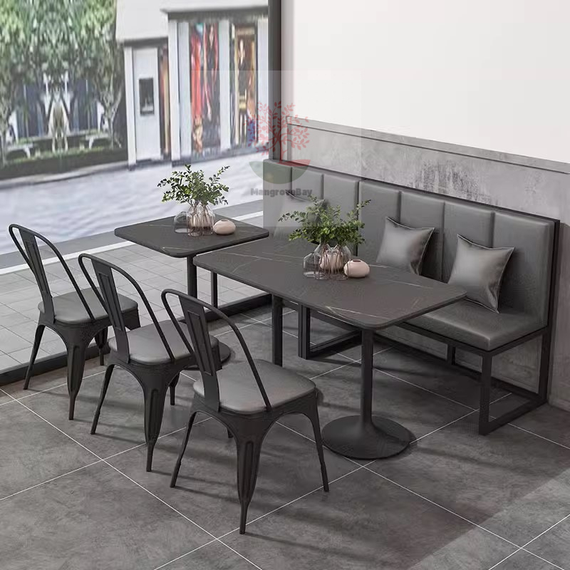 Restaurant Table and Chair Sintered High Quality Marble Dining Table ...