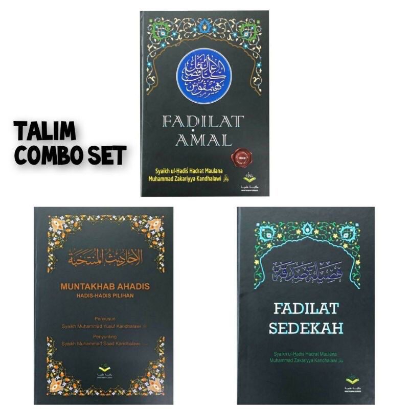 🤲COMBO FADILAT AMAL,🥰FADAILAT SEDEKHA,🤲MUNTAKHAB | Shopee Malaysia