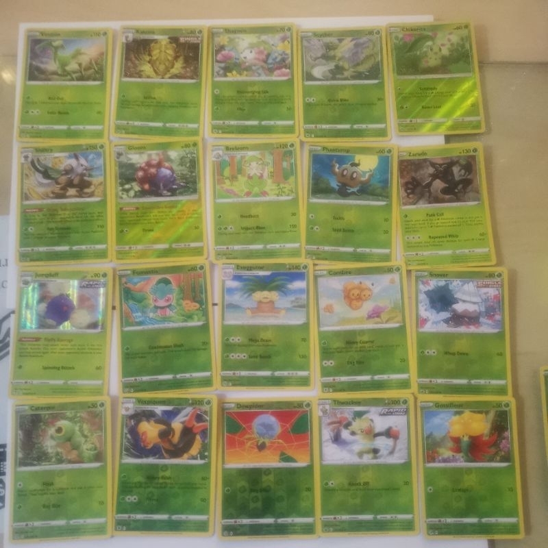 pokemon tcg singles cards Green | Shopee Malaysia