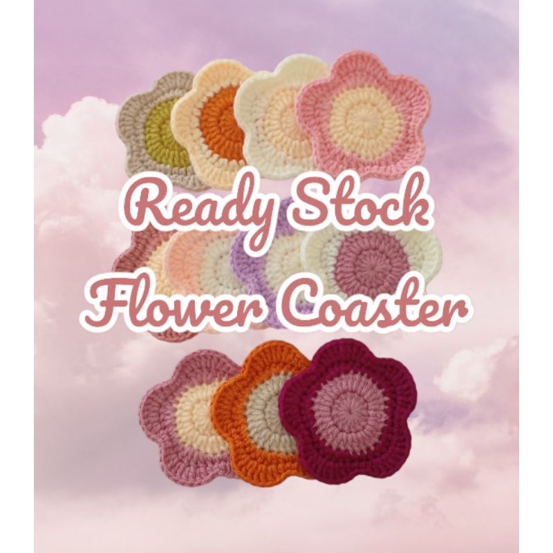 Aesthetic Crochet Coaster | Shopee Malaysia