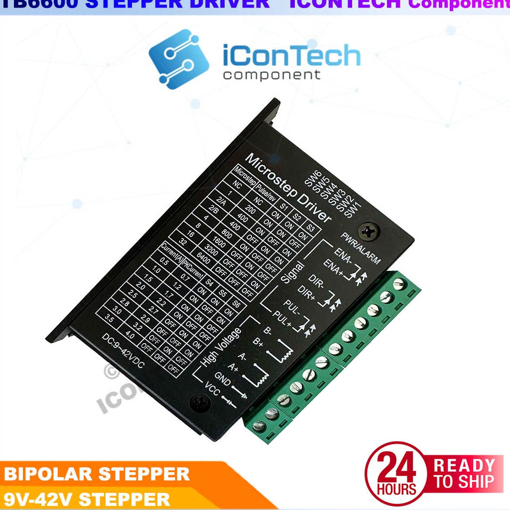 Tb6600 Stepper Motor Driver Microstep Stepper Motor Driver Nema17 Stepper Driver Motor 42 57 4a