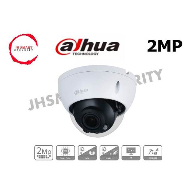 DAHUA IPC-HDBW2231R-ZS-S2 2MP Lite IR Vari-focal Dome Network Camera | Shopee Malaysia