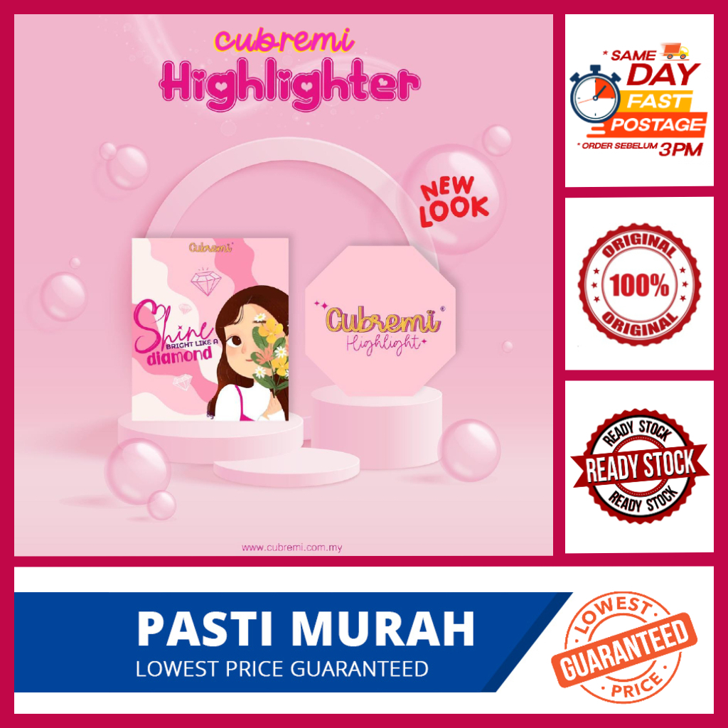 Cubremi Highlighter / Cubre Mi Shine Bright Diamond Edition / Shading ...