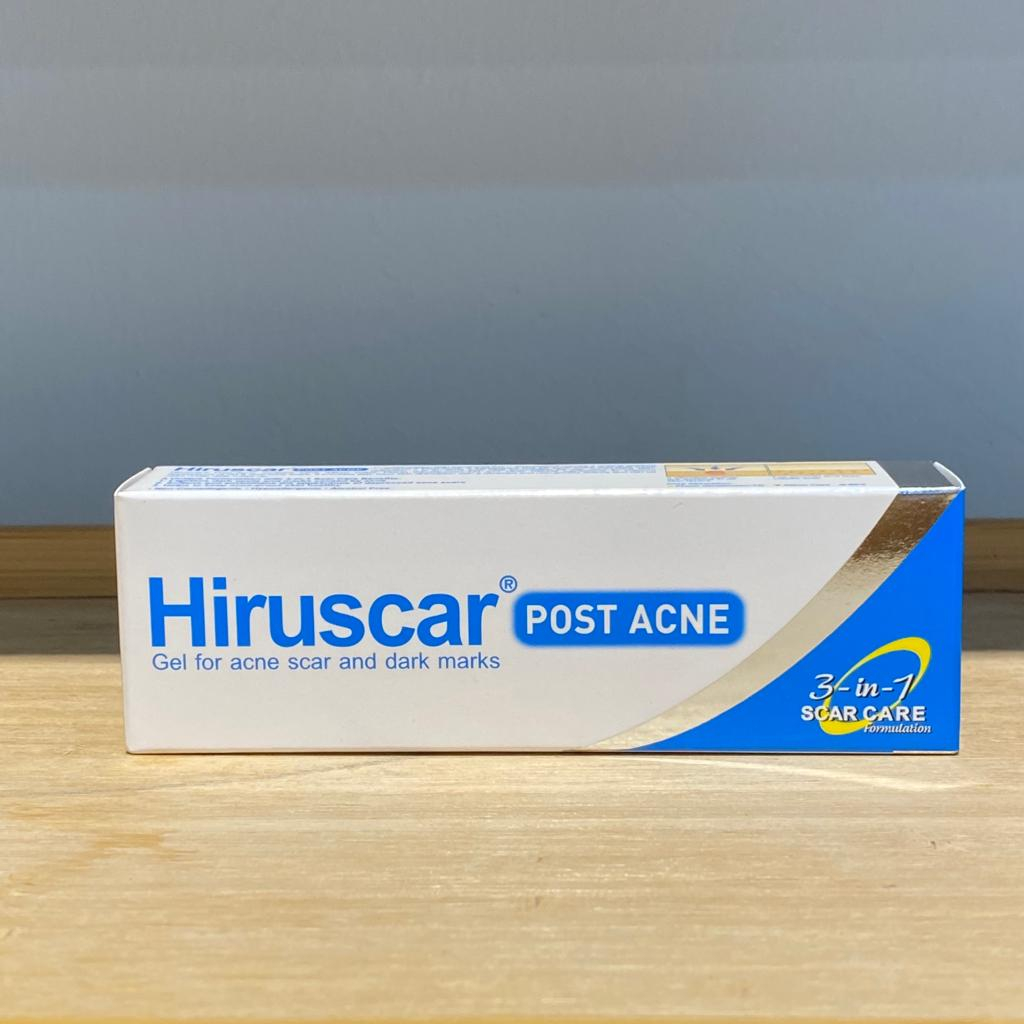 Hiruscar POST ACNE Gel for acne scar and dark marks 10g | Shopee Malaysia