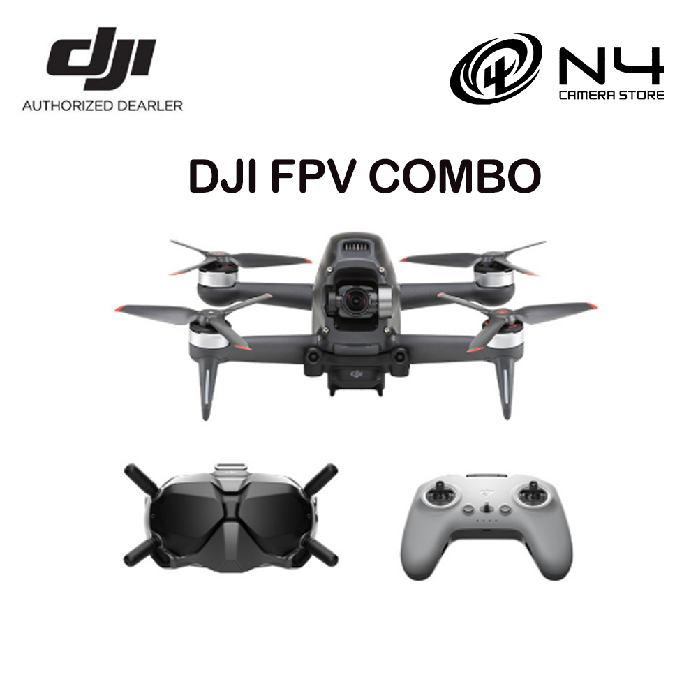 DJI FPV Combo - Camera Drones | First-Person View 4K Camera Drone ...