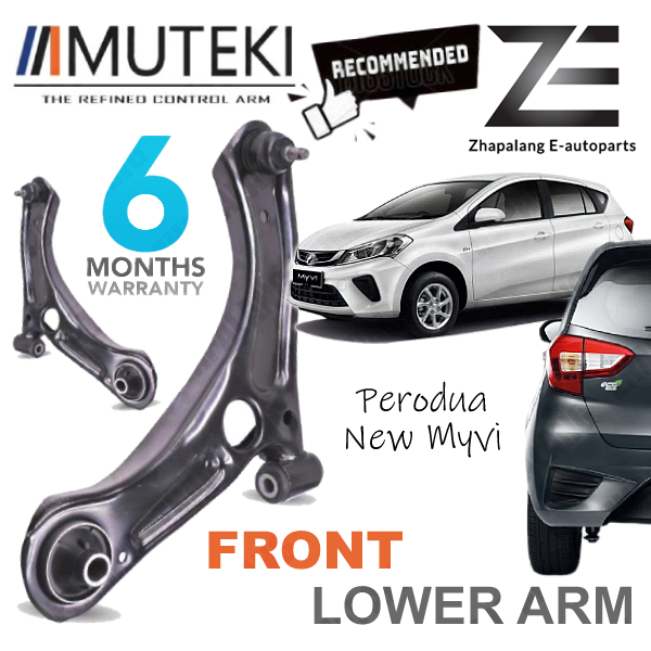 MUTEKI Front Lower Arm Perodua New Myvi 3rd Gen M800 2018 - ON | Shopee ...
