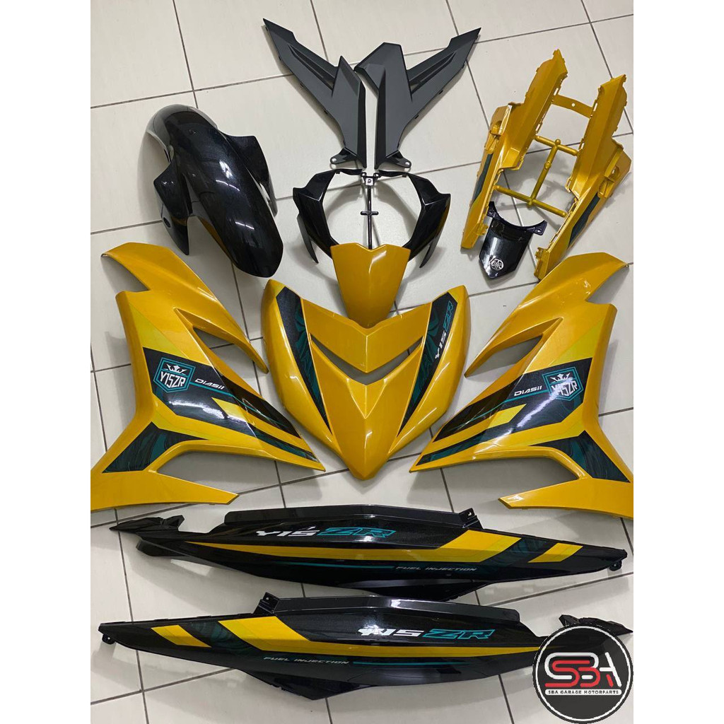 COVERSET BODYSET ORIGINAL DOCTOR TANAM SET Y15 Y15ZR YSUKU V1 V2 YELLOW ...