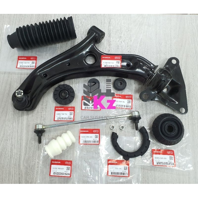 HONDA CITY TMO 08-13 JAZZ TGO GM2 - 18 IN 1 SET -FRONT LOWER ARM ...
