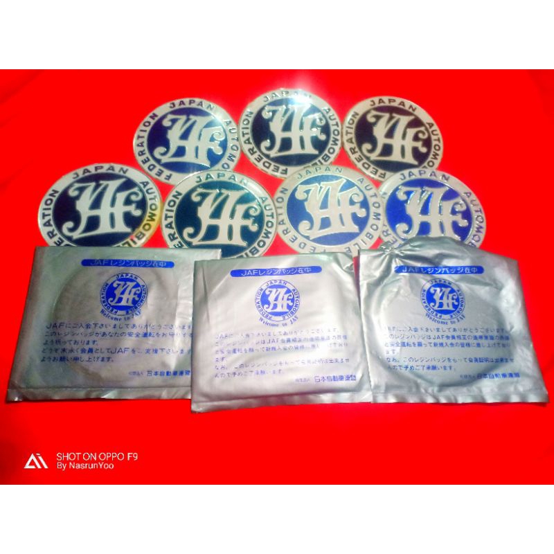 Sticker JAF epoxy 100% original japan | Shopee Malaysia