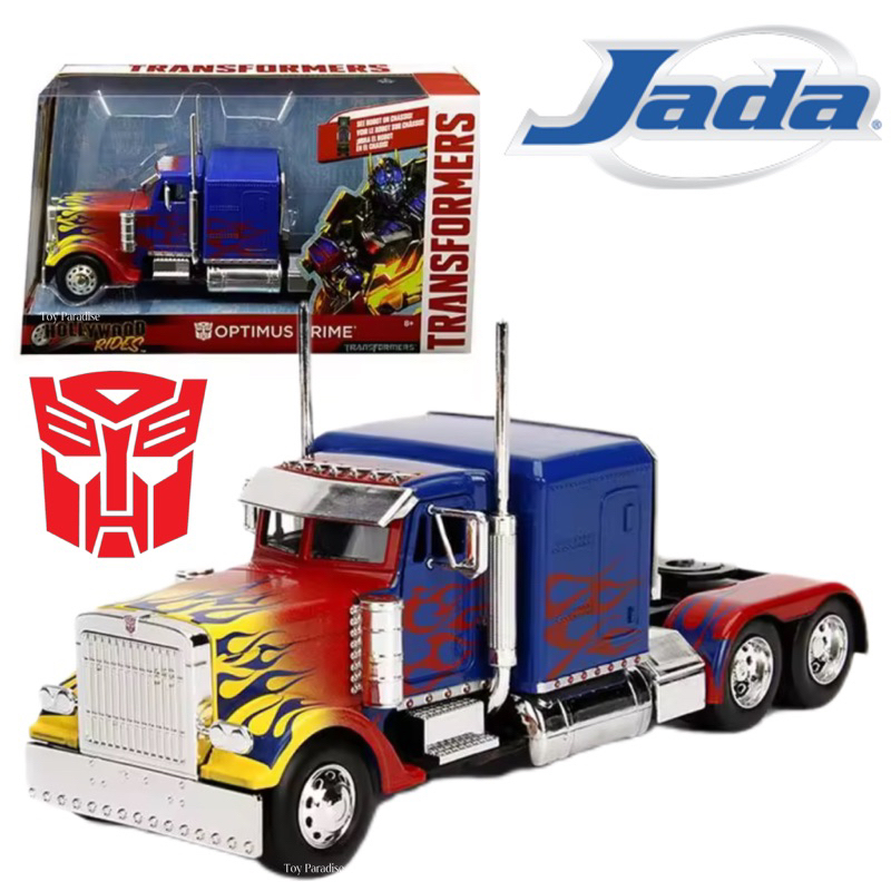 Original Jada Toys Optimus Prime T1 Truck Transformers Hollywood Rides ...