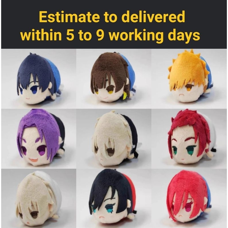 Blue Lock Mochi Mascot Isagi Plush Bachira Doll Chigiri Kunigami Nagi ...