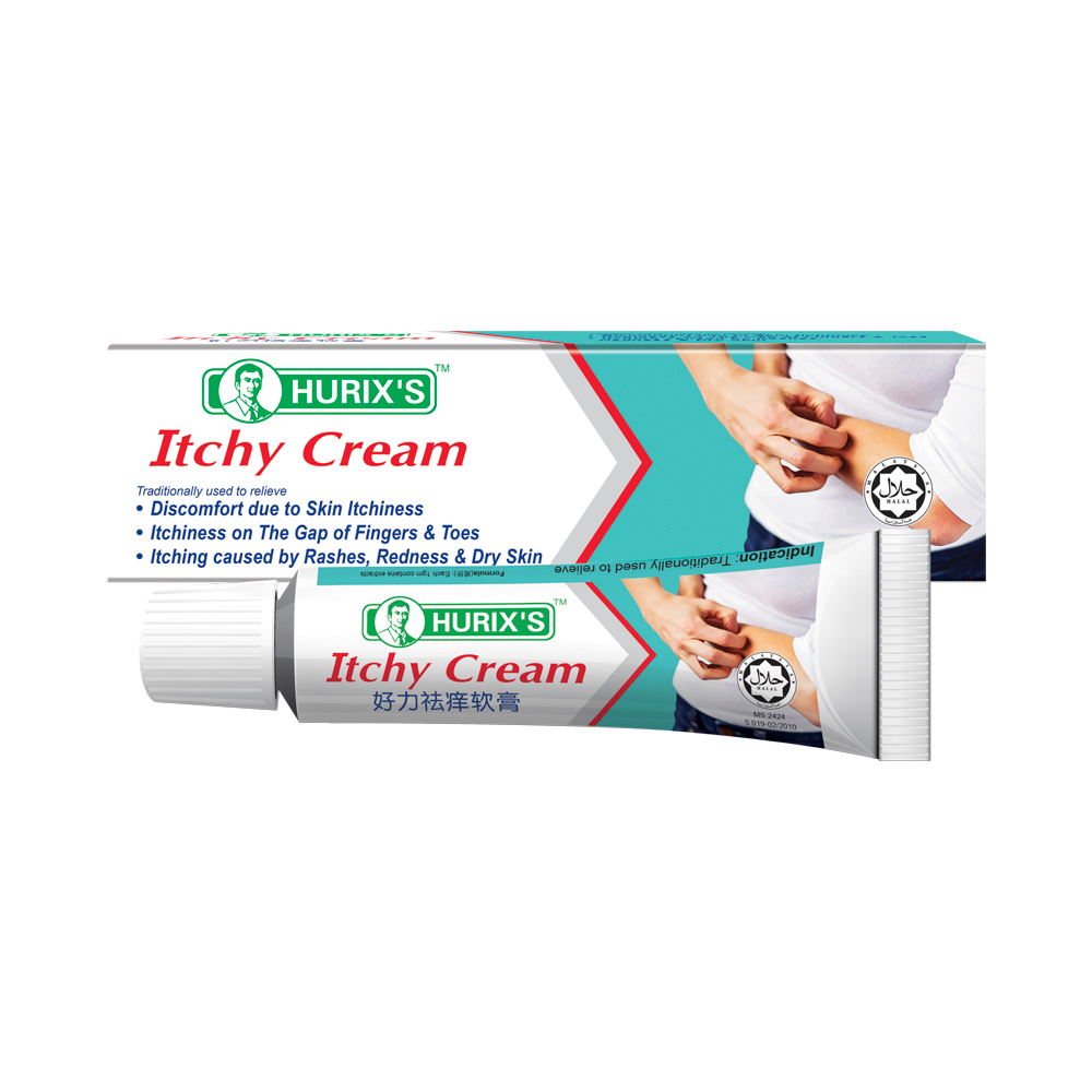 HURIX'S Itchy Cream (13gm) - relieve skin itchiness | Shopee Malaysia