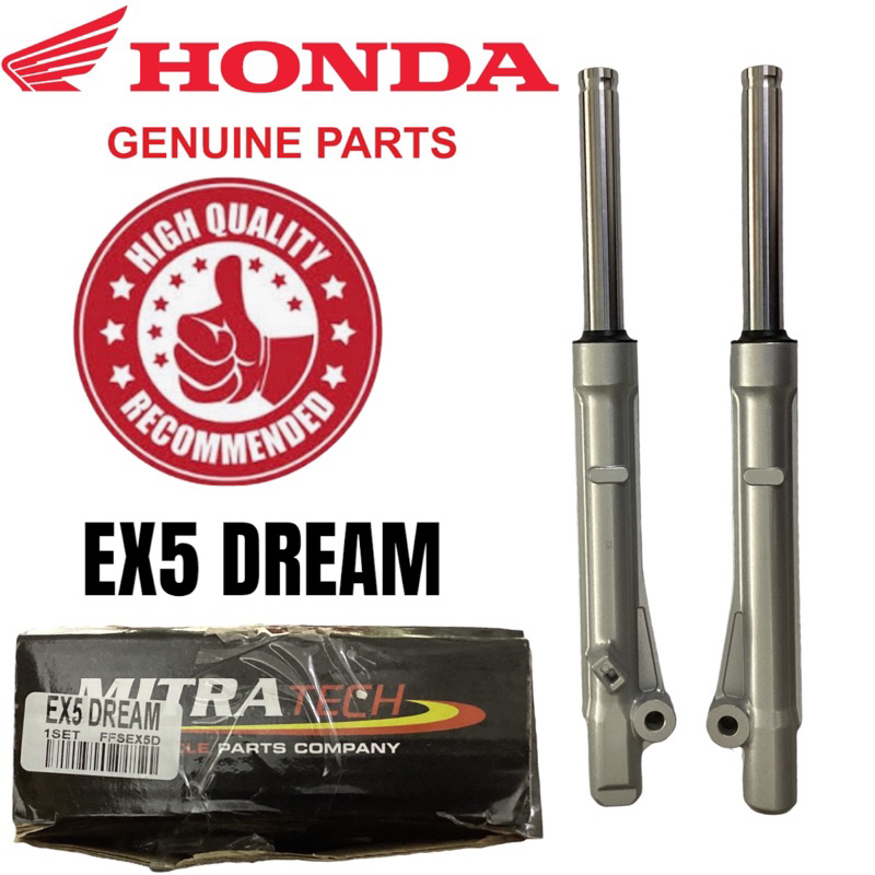 LIMITED TIME OFFER!! EX5 FAME/ EX5 DREAM 100% ORIGINAL KYB FRONT FORK SET DAMPER FORK DEPAN ...