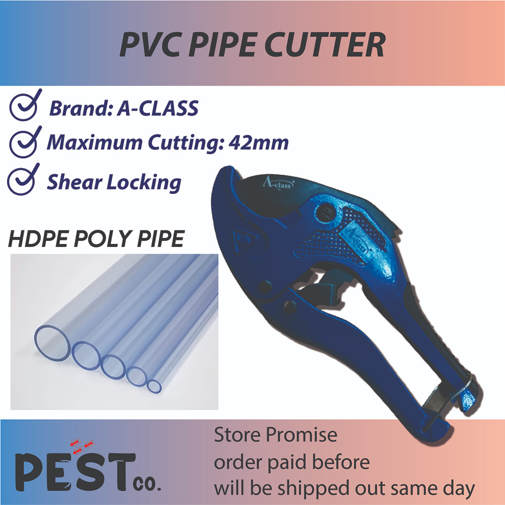 PVC Pipe Cutter 301 (42mm) Plumbing Tool for Cutting PVC / Pemotong ...