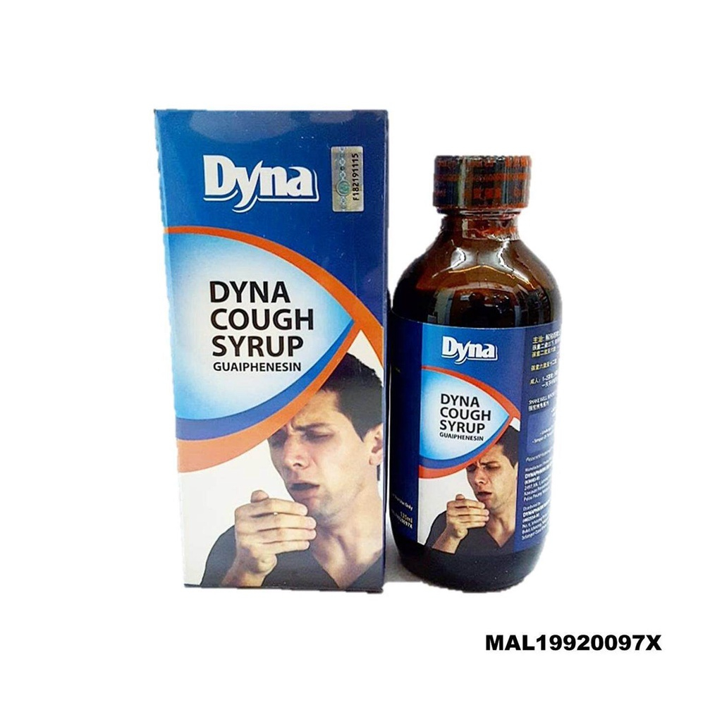 DYNA COUGH SYRUP | Ubat Batuk , 120ml -BAGUS UNTUK BATUK BERKAHAK ...