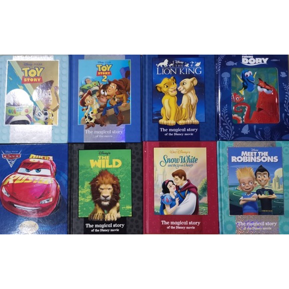 Disney Magical Story Book (The Wild, Cars, Finding Dory, Toy Story ...