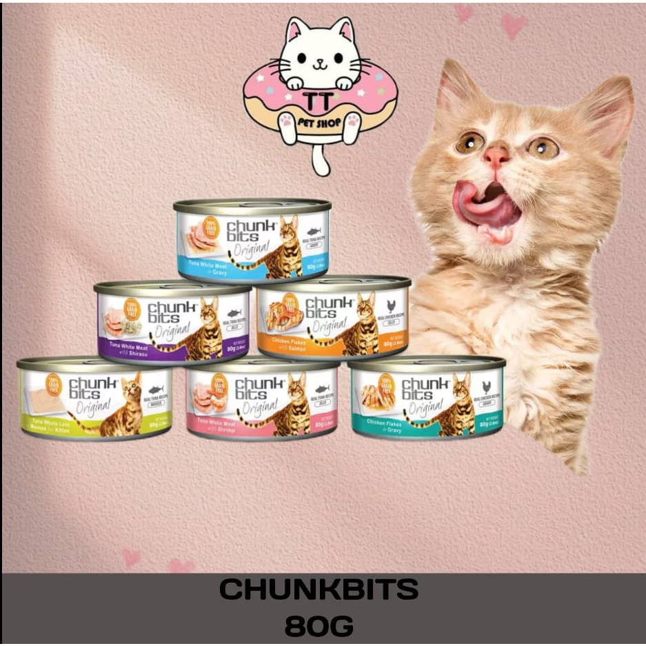 Chunkbits Cat Canned Food - 80g | Shopee Malaysia