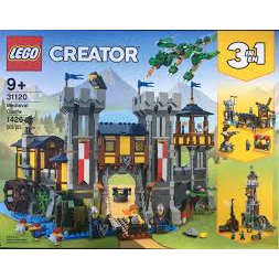 LEGO 31120 CREATOR 3 IN 1 MEDIEVAL CASTLE MISB NEW can moc bigger model ...