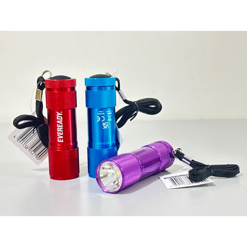 EVEREADY LED METAL LIGHT WITH CARBON ZINC BATTERIES (3AAA X 3pcs) LED ...