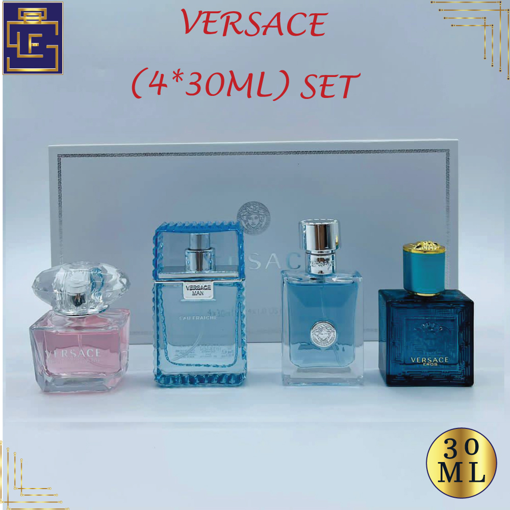 Versace Perfume miniature gift set 4 in 1 Perfume BY VERSACE | Shopee ...