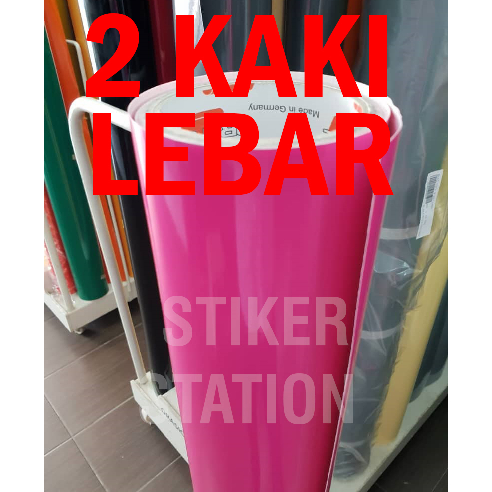 2 KAKI LEBAR STICKER - 2 FT CUTTING STICKER Oracal 651 Sticker Factory ...
