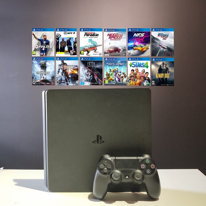 PS4 Slim Pro 500GB 1TB 12 Games EA Play GamersPlayground | Shopee Malaysia