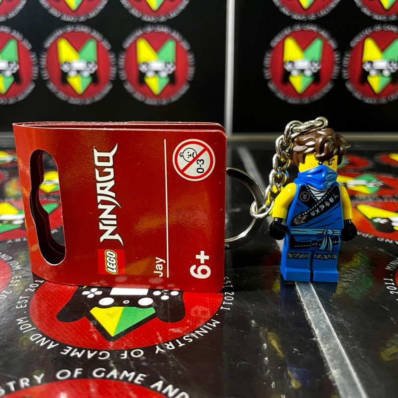 [ORIGINAL]LEGO Ninjago Jay Key Chain (853996) | Shopee Malaysia