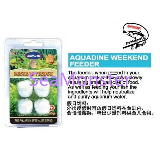 SeaMonster AQUADINE WEEKEND FEEDER HOLIDAY FISH FOOD | Shopee Malaysia