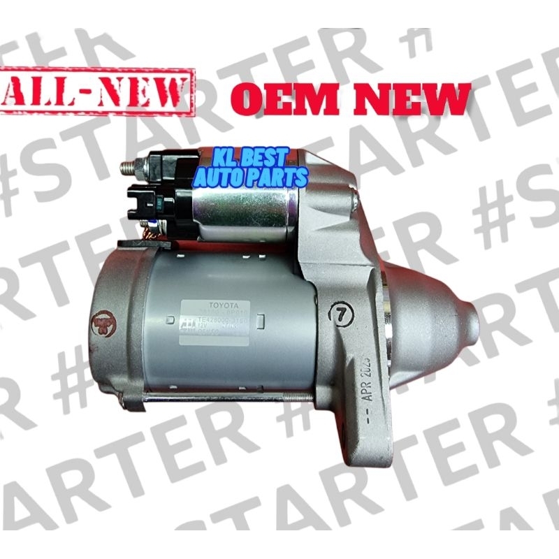 OEM NEW TOYOTA MARK X GRX120 4GR 2.5 V6 LEXUS IS250 STARTER | Shopee ...