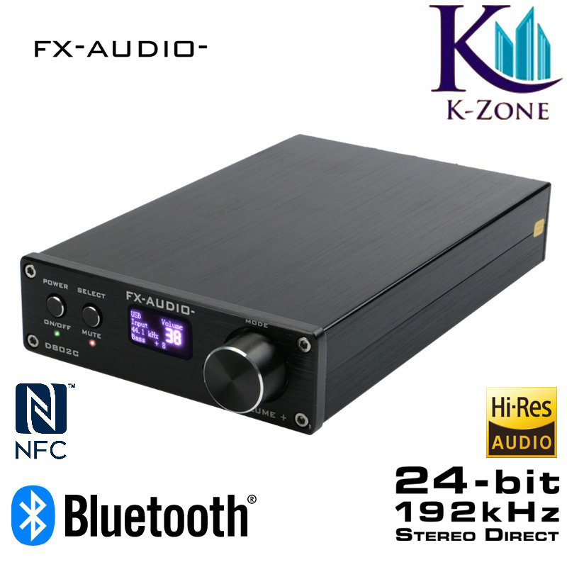 Fx-Audio D802C Pro Hi-Fi Digital Amplifier Bluetooth NFC/USB/AUX ...