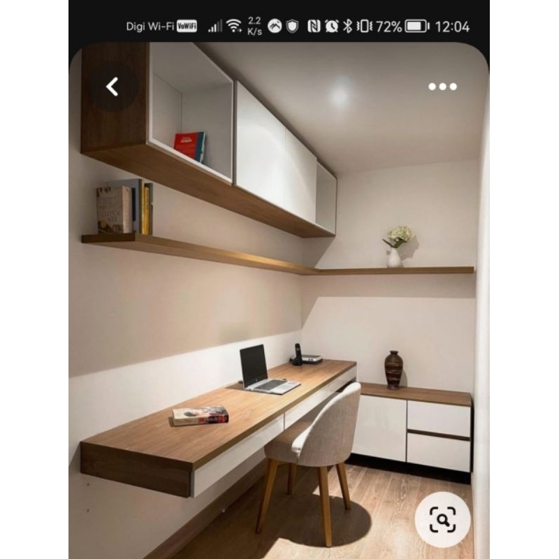 Study table 5ft with side cabinet | Shopee Malaysia