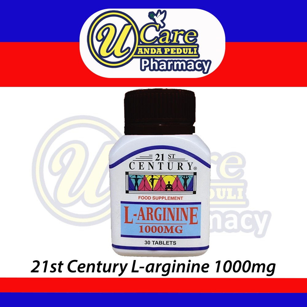 21ST CENTURY L-Arginine 1000mg (30s) | Shopee Malaysia