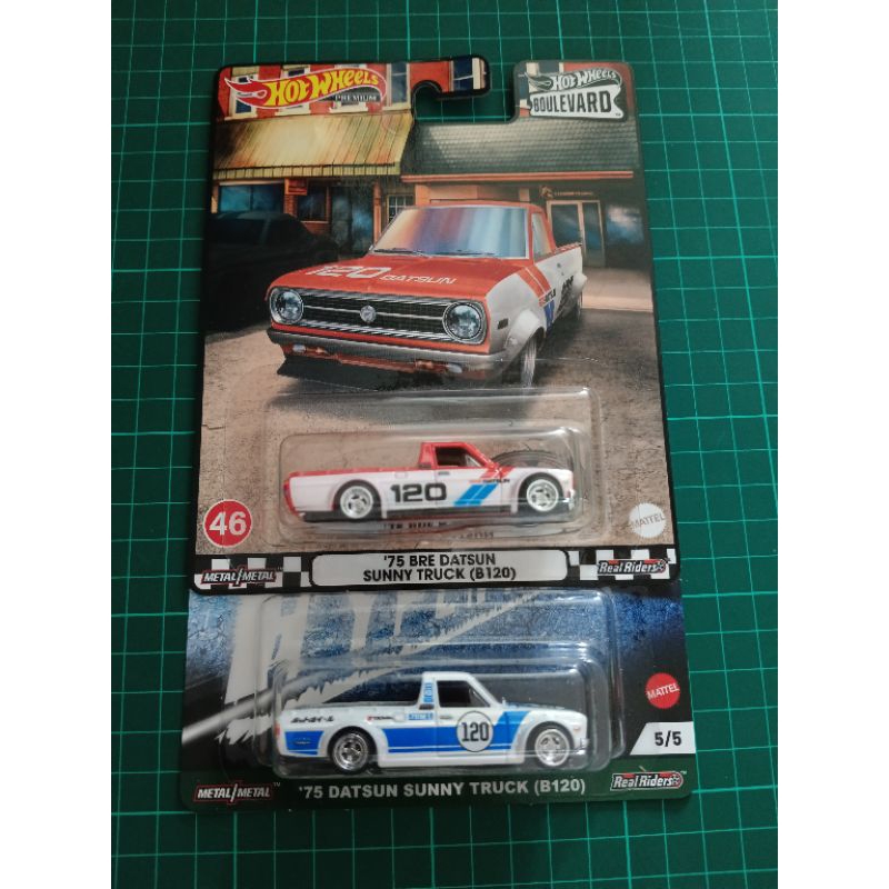 1975 75 bre Datsun sunny truck b120 hot wheels mattel diecast JDM 1/64 1:64 | Shopee Malaysia