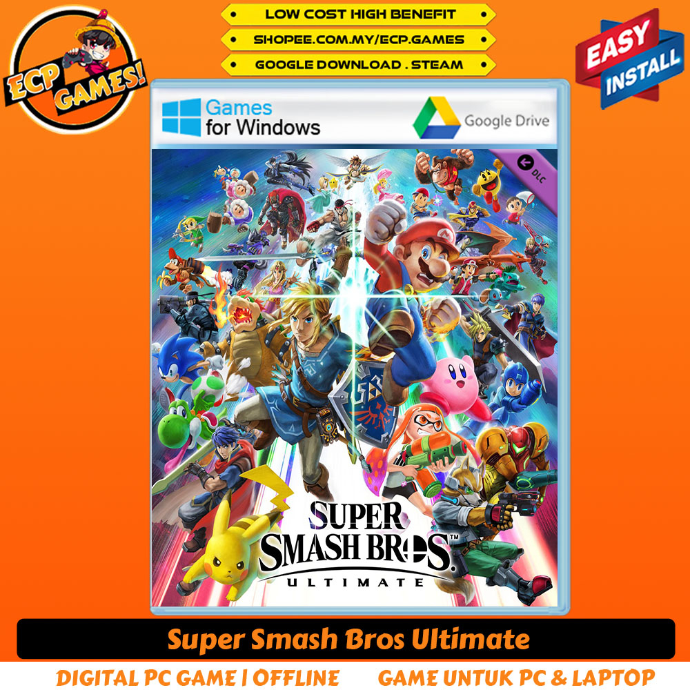 Super Smash Bros Ultimate + All Character / PC / Game / Nintendo Switch ...