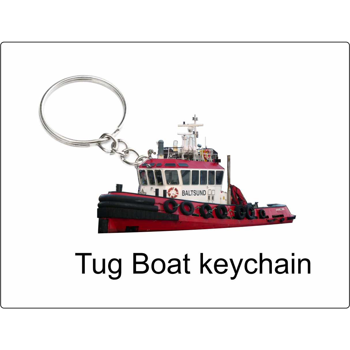 tug boat keychain 2d | Shopee Malaysia