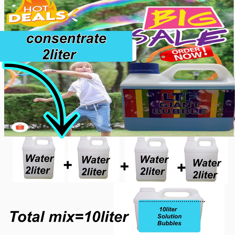Pati Sabun Giant Bubble FREE 100ML ALL TYPE Consentrate Solution ...
