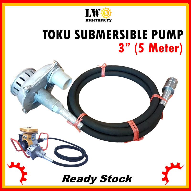 Toku 3" Submersible Pump/Hose Pam Sedut Air/Hose Water Pump | Shopee ...