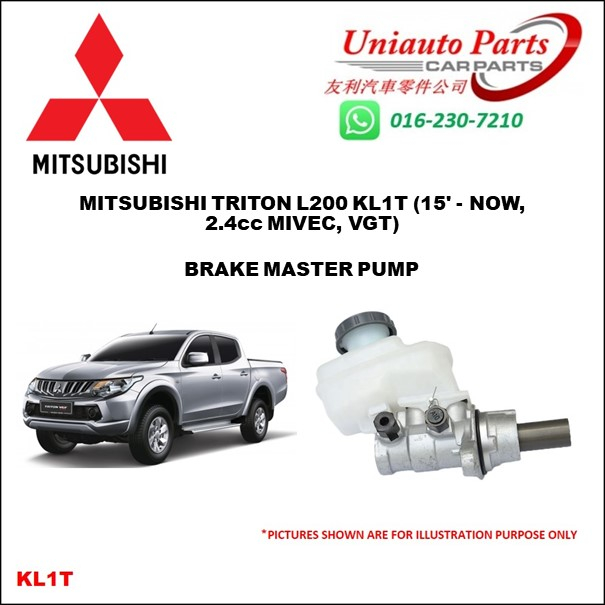 MITSUBISHI TRITON L200 KL1T (15' - NOW, 2.4cc MIVEC, VGT) BRAKE MASTER ...