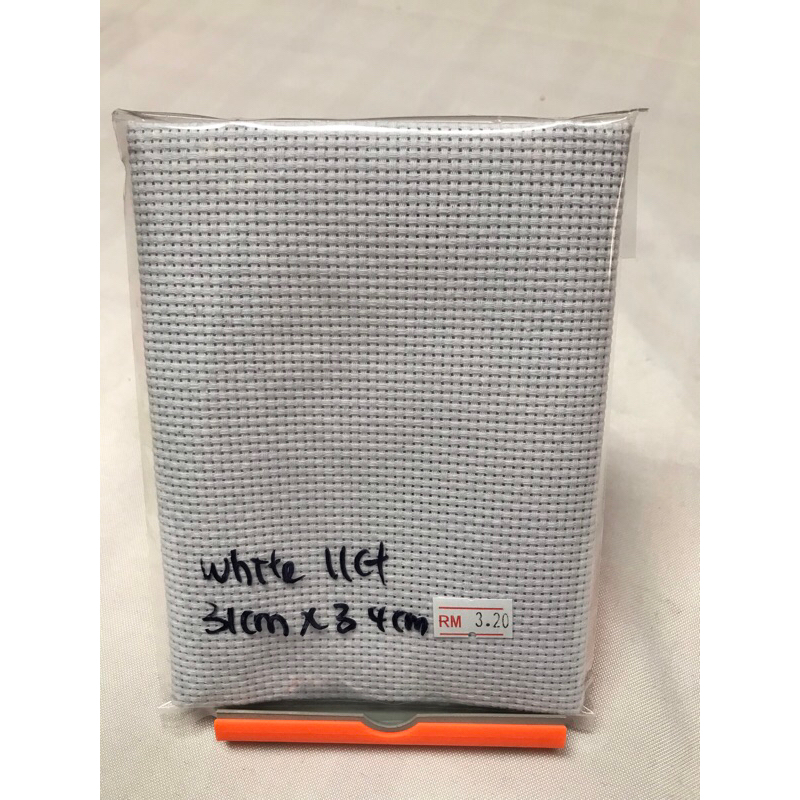Kain Sulam Silang Pangkah Cross Stitch Cloth Pre Cut | Shopee Malaysia