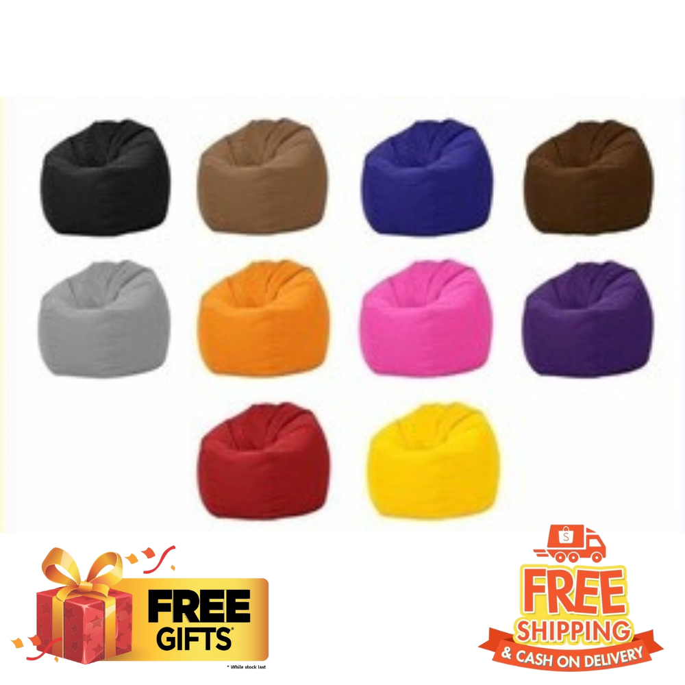 (Cover) Bean Bag Sofa XXXL (3.6kg) Ori King Size Ready Stock Lazy Chair Kerusi Malas Bedroom ...