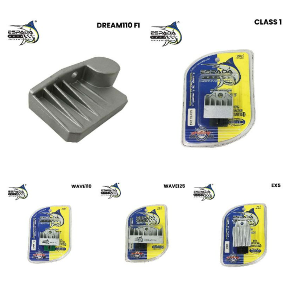 ESPADA REGULATOR RECTIFIER KATAB EX5 WAVE100 EX5 CLASS 1 WAVE110 ...