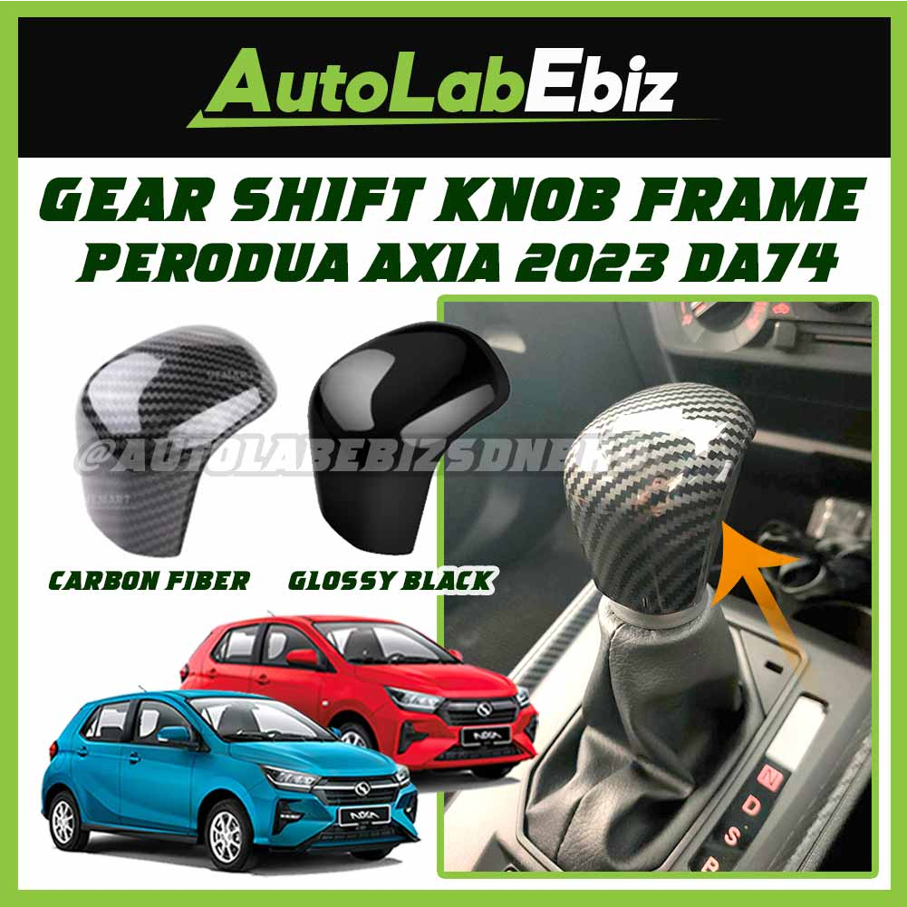 new axia 2023 gear shift knob frame garnish accessories | Shopee Malaysia