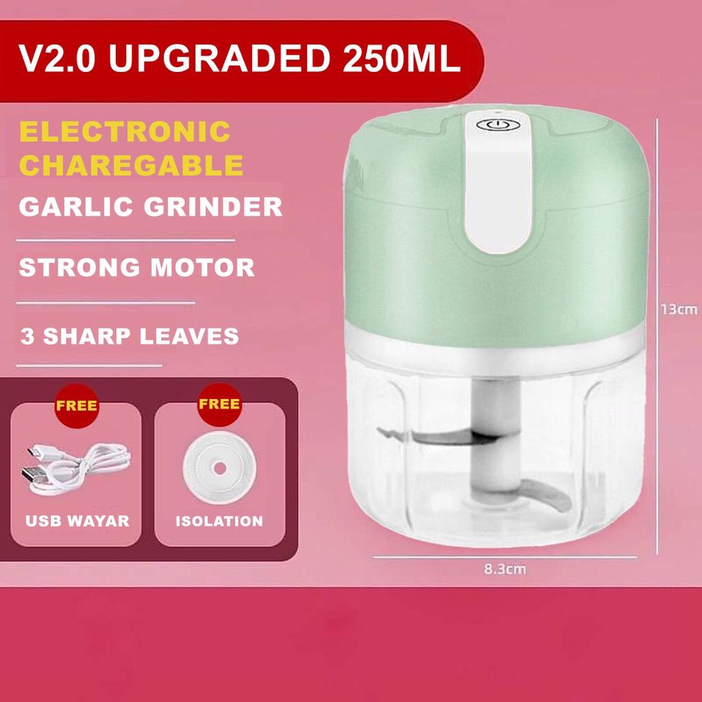 Mini blender SIZE 250ML + 100 ML WIRELESS Mini Blender / Pengisar ...