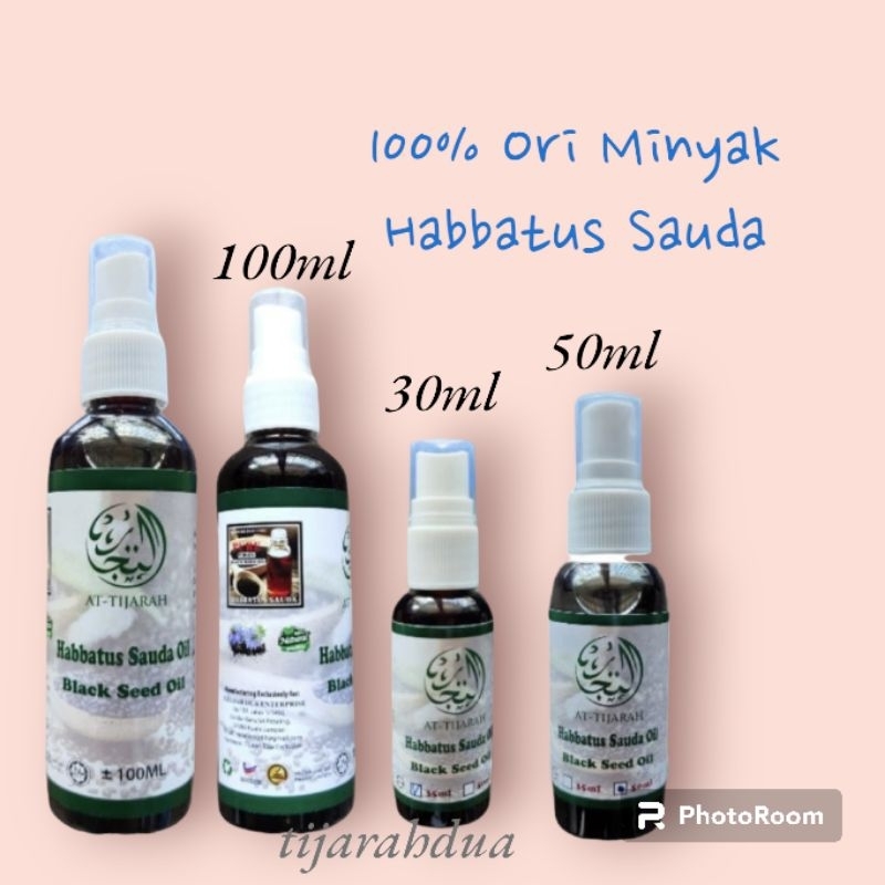 MINYAK HABBATUS SAUDA 💯% ORIGINAL 30ML Dan 100ml SPRAY | Shopee Malaysia