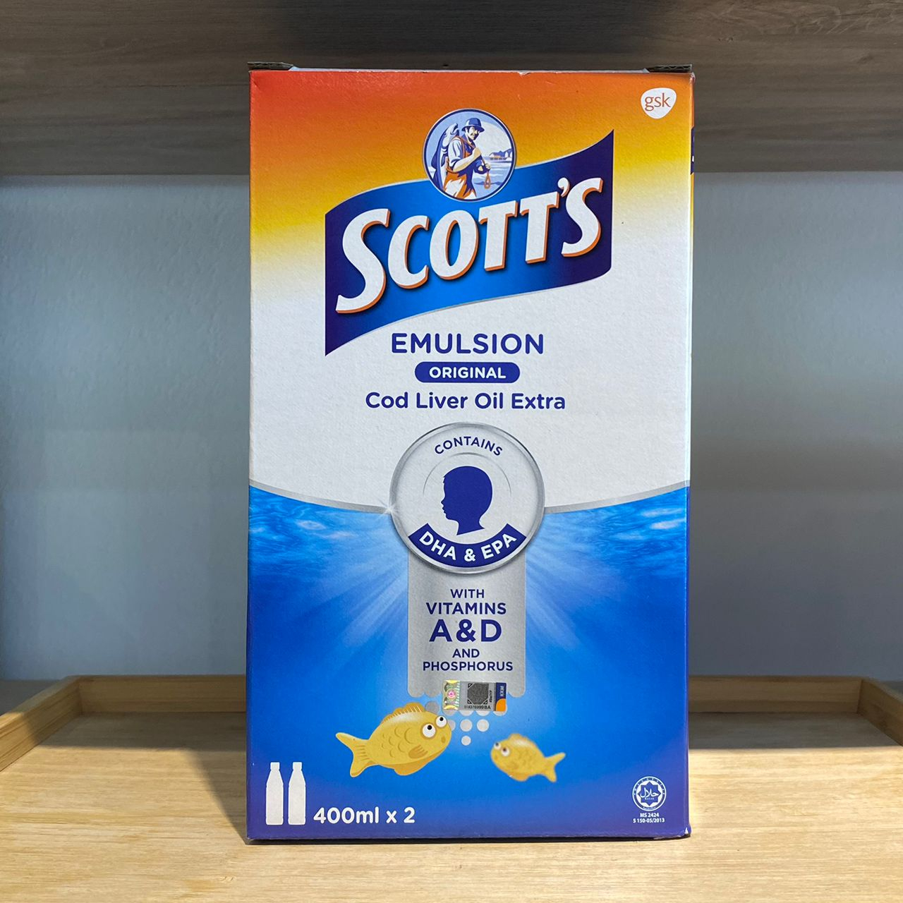 Scott's Emulsion Original Cod Liver Oil Extra 400x2 / 200ml | Shopee ...